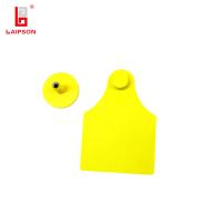 China BASF TPU Medium CMA Single Cattle Cow Buffalo Ear Tag 1 Piece 79mm For Livestock for sale