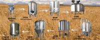 China Pub Microbrewery Beer Fermentation Equipment Ss Conical Fermenter 220V / 380V for sale