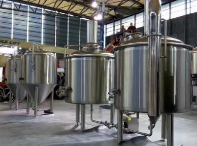China High Performance Craft Beer Brewing Equipment Electric / Steam / Gas Heated Way for sale