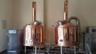 China 500L 2 Vessel Craft Beer Brewing Equipment Turnkey Microbrewery Systems for sale