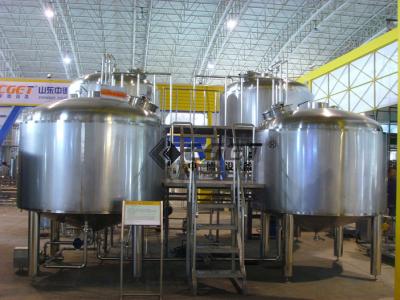 China 2000L Large Scale Beer Brewing Equipment In Hotel , Restaurant , Brewpub for sale