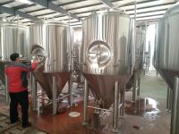 China 3000l micro brewery  jacketed fermentatio tank for craft beer stainless steel 304 tank unitank with carbonation stone for sale