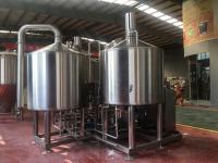 China 1000l brewhouse brewery equipment direct-fire heating brewhouse stainless steel brewing equipment for sale
