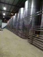 China 120 Bbl Large Beer Fermenter Turnkey Brewery Line Jacketed Conical Fermenter for sale