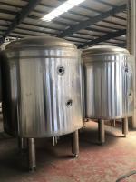 China 380V 220V Stainless Steel Conical Tank Jacketed Conical Fermenter Glycol Cooling for sale