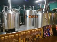 China SUS 304 Craft Beer Brewing Equipment 500L Brewing System With ISO CE Certificated for Rusina for sale