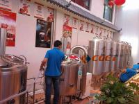China SUS 304 Craft Beer Brewing Equipment 500L Brewing System With ISO CE Certificated for Rusina for sale
