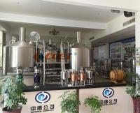 China SUS 304 Craft Beer Brewing Equipment 1000L Brewing System With ISO CE Certificated for sale