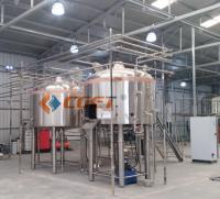 China 3000L Large Scale Brewing Equipment 304 Sanitary Pumps for sale