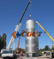 China Vertical Jacketed Fermentation Tank Conical Beer Fermenter CGET100 000L for sale