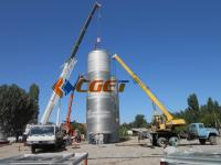 China Vertical Jacketed Fermentation Tank Conical Beer Fermenter CGET100 000L for sale
