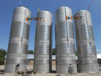 China Vertical Jacketed Fermentation Tank Conical Beer Fermenter CGET100 000L for sale