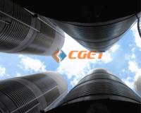 China Vertical Jacketed Fermentation Tank Conical Beer Fermenter CGET100 000L for sale