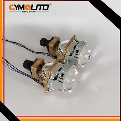 China Universal 3 Inch Bi Xenon LED Projector Lens Auto Retrofit Headlight 5500K for sale