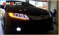 China Universal Car LED DRL Daytime Running Lights 12V-24V Waterproof PC 16-21 LEDs for sale