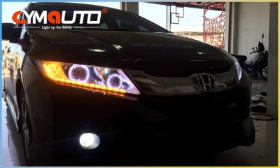China Universal Car LED DRL Daytime Running Lights 12V-24V Waterproof PC 16-21 LEDs for sale