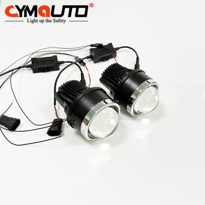 China CYMAUTO F8 3.0 Inch Bi LED Fog Light Projector 5500K 45W Universal Car Lamp for sale