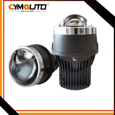 China OEM 12V 3 Inch Bi Xenon LED Laser Fog Light Projector 45W IP67 Waterproof for sale