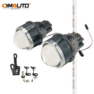 China 12V 24V 55W HID Projector Fog Lamp 2.5 3 Inch Waterproof Xenon Fog Light for sale