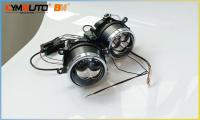 China 3.0 Inch F20 Laser Fog Lamp Dual Lens 30W Low 46W High 12V 24V Universal Car Light for sale