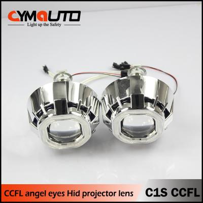 China 35W 55W Mini HID Bi Xenon Projector Lens 2.5 Inch with LED Shroud Kit 6000K for sale