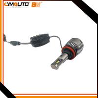 China OEM LED Headlight Bulbs 6500K 75W Double Bearing Fan for H1 H3 H7 H11 9005 9006 for sale