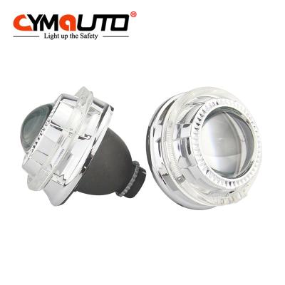 China 3 Inch HID Bi Xenon Projector Lens Kit 6000K 35W with C10 Shroud for Car Headlight Upgrade for sale