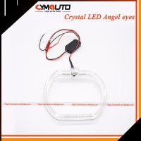 China Universal LED Angel Eyes Halo Rings 98mm 76.5mm RGB Cree Chip Headlamp for sale