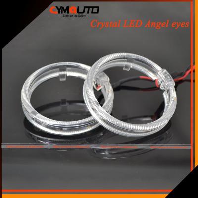 China Crystal LED Halo Rings 103mm 91mm Angel Eyes DRL Headlamp for BMW Benz Toyota Mazda Universal for sale