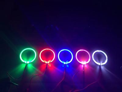 China Crystal LED Halo Rings 111mm 95mm DRL Angel Eyes RGB WRGB Waterproof 12V Universal for sale