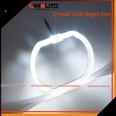 China Crystal LED Angel Eyes Halo Ring RGB DRL Lights 12V 45mm for BMW Accessories for sale