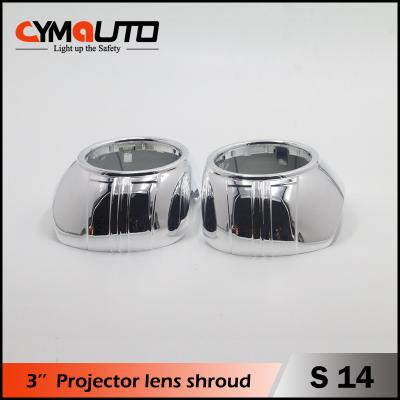 China Durable Headlight Shrouds Cover For S14 3 Inch Projector Car Light Shrouds for sale
