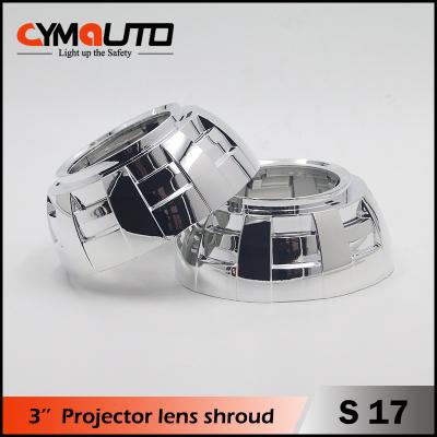 China Q5 HID Projector Masks 2.5 Inch Bi-Xenon Shroud Cover S17 for Universal 3.0 Inch HID Projectors for sale