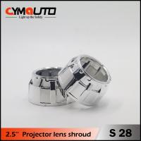 China 3 Inch Bi Xenon HID Projector Lens Cayenne Shroud S28 for Headlight Retrofit for sale