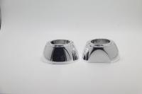 China S15 3 inch Bi Xenon Projector Shroud Silver Headlight Lens Cover for Car Lights Accessories for sale