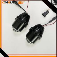 China 48W Bi LED Fog Lamp Projector Lens 3000K Hi Low Beam Universal Car Fog Light for sale