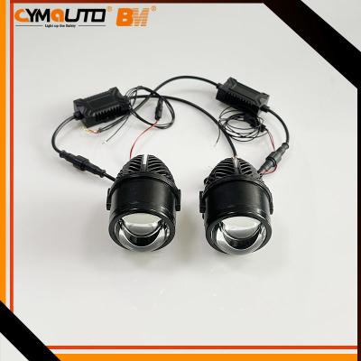 China F12 Bi LED Laser Fog Lamp Projector 2.0 Inch 40W Xenon Bulb Aluminum Alloy 12V for sale