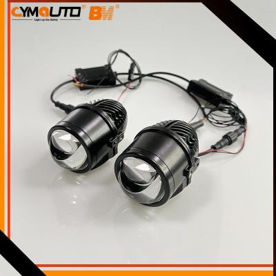 China Universal IP68 2.0 Inch Car Fog Light Lens 37W 55W 3000K 6000K Retrofit Custom Fog for sale