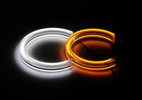 China Retrofit LED Angel Eyes Acrylic C Shape Halos For Bmw E53 E60 E70 for sale