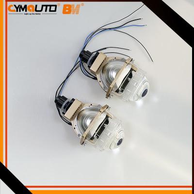 China H4 LED Projector Lens Headlights 3 Inch 30000 Hours Lifespan Dual Beam for sale
