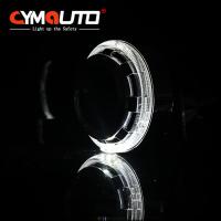China C6 Crystal LED Projector Shrouds 2.5 Inch 3 Inch Angel Eyes for Car Headlight Retrofit 12V for sale