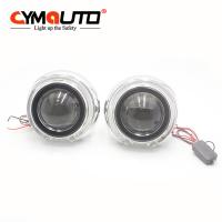 China Car Retrofit Source Shrouds Crystal LED Headlight Projector Shrouds for sale