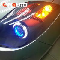 China Car Retrofit Source Shrouds Crystal LED Headlight Projector Shrouds for sale