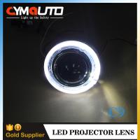 China 3.0 Inch Bi Xenon Projector Lens Shroud C9 LED DRL Angel Eyes RGB WRGB 12V for sale