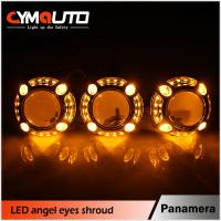 China 3 Inch Bi Xenon Projector Lens Shrouds 12V Crystal LED Shroud for Auto Lighting for sale