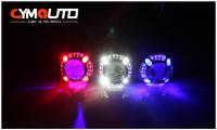 China 3 Inch Bi Xenon Projector Lens Shrouds 12V Crystal LED Shroud for Auto Lighting for sale