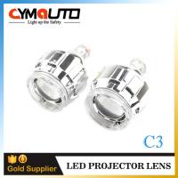 China 3.0 Inch C3 Angel Eye Projector Shrouds 12V LED Headlight Masks for Car for sale