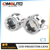 China 3.0 Inch C3 Angel Eye Projector Shrouds 12V LED Headlight Masks for Car for sale