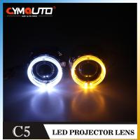 China 3.0 Inch Bi Xenon HID Projector Lens Cover C5 Crystal LED Shrouds 12V for Car Headlight for sale