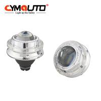 China 2.5 Inch 3 Inch C10 Black LED Headlight Shroud Angel Eyes Projector Cover Halo Ring for BMW 12V for sale